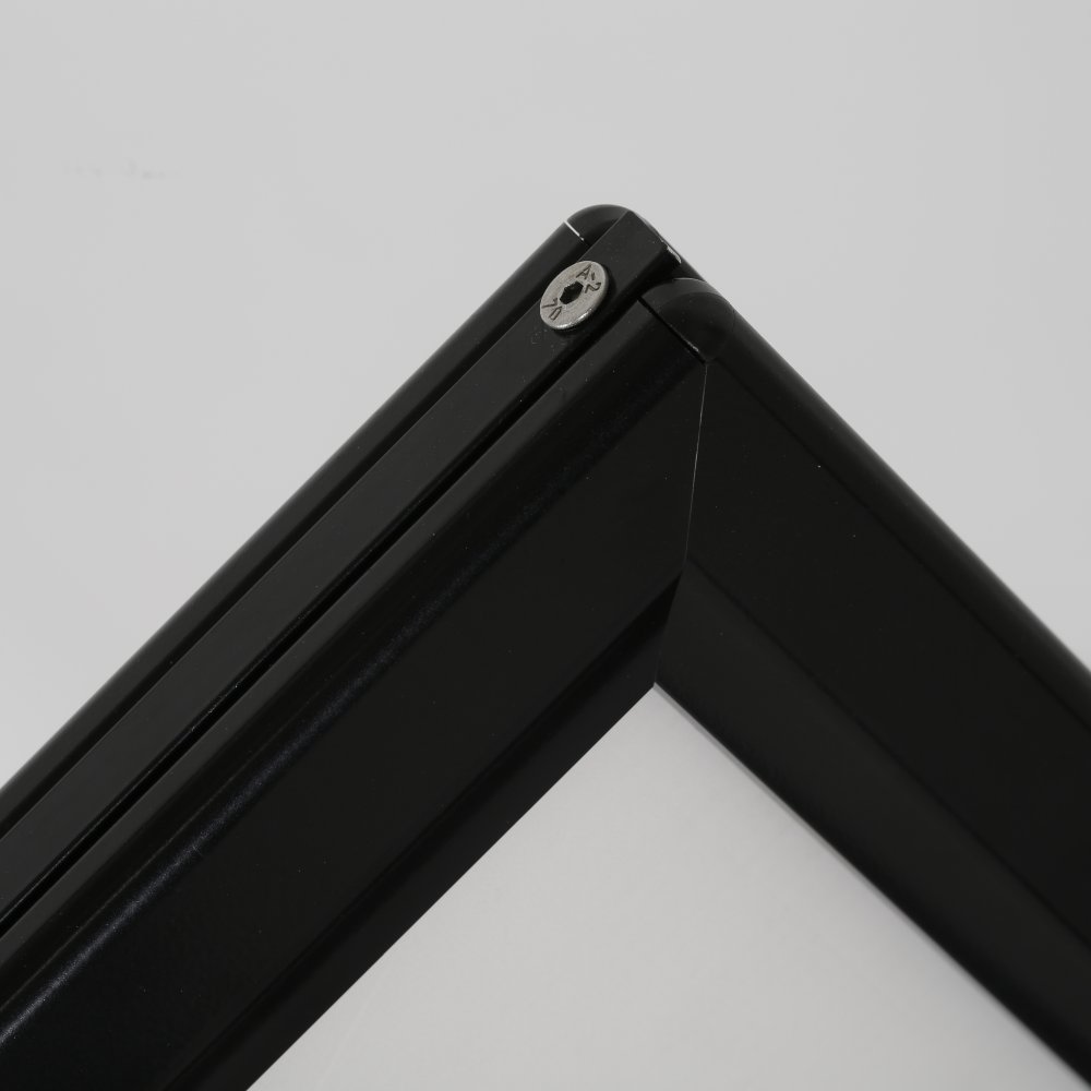 22″w x 28″h Slide-in SwingPro Black Frame Black Feet Sidewalk Sign ...