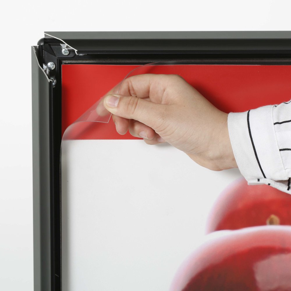 22″w x 28″h SwingPro Black Frame, Black Feet Sidewalk Sign – Displays ...