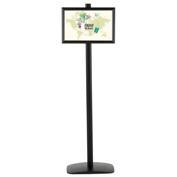 11×17 Floor Poster Stand Portrait and Landscape / Black – Displays ...