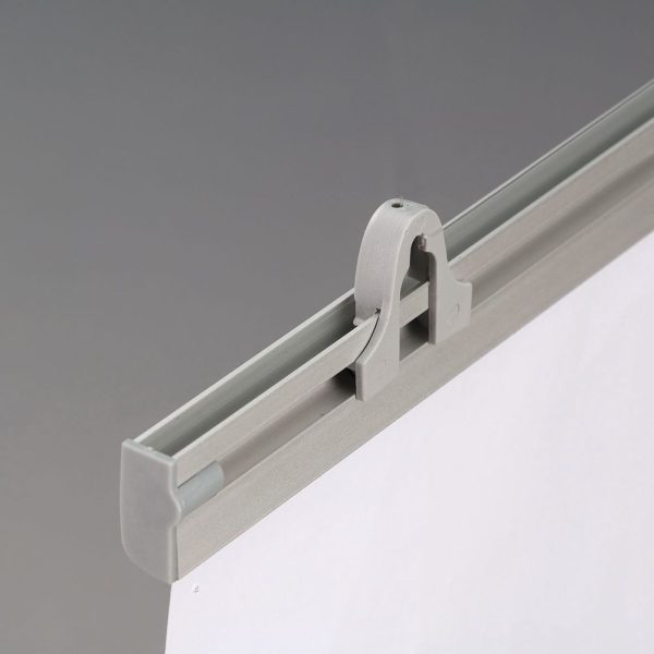 24″ New Age Poster & Banner Clamp Set – 1 inch Silver Aluminum Profile ...