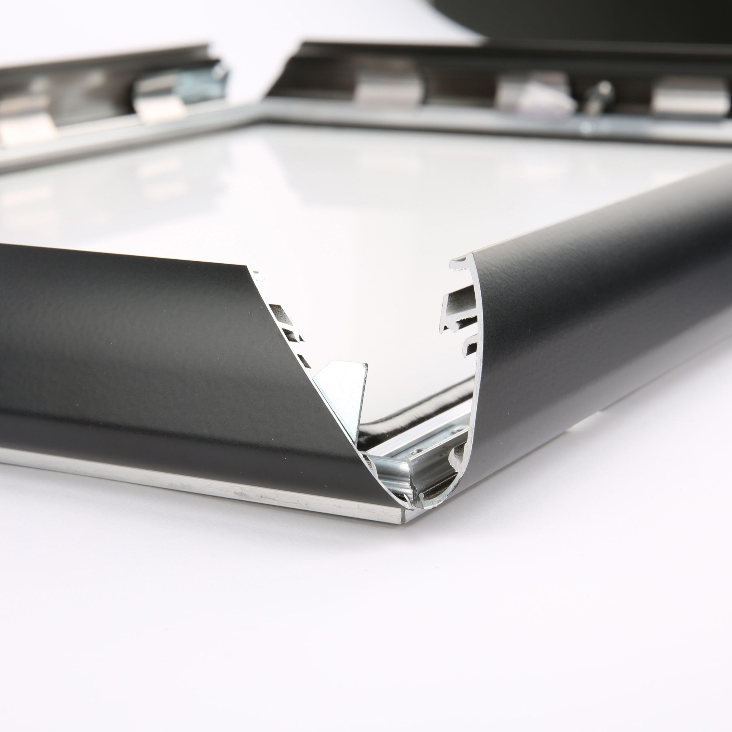 24×36 Lockable Weatherproof & Outdoor Snap Poster Frame – 1.38″ Black ...