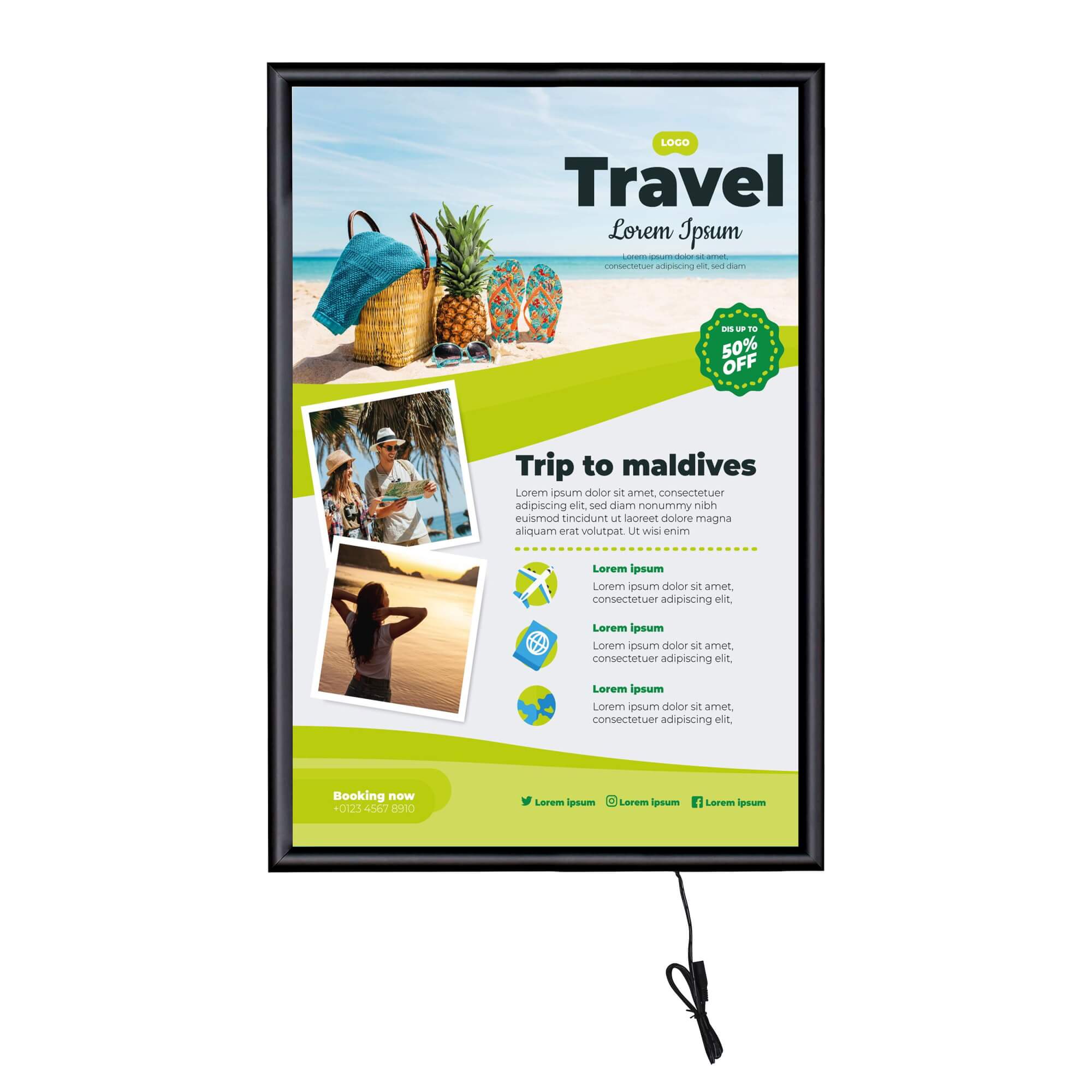 Backlit Poster Frames